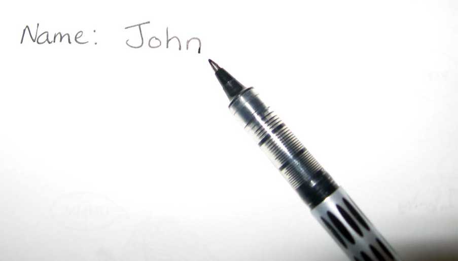 Print Your Name WordReference Forums